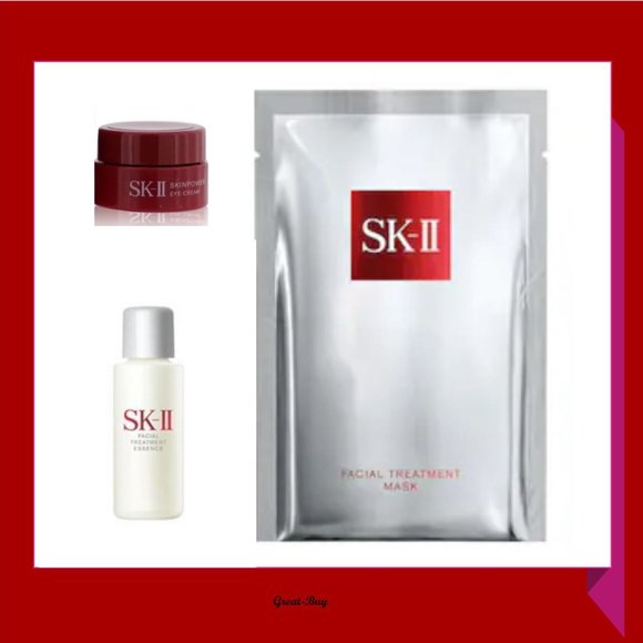 SK2,SKII | Skincare | Skii Facial Treatment Mask Pitera Facial Essence ...